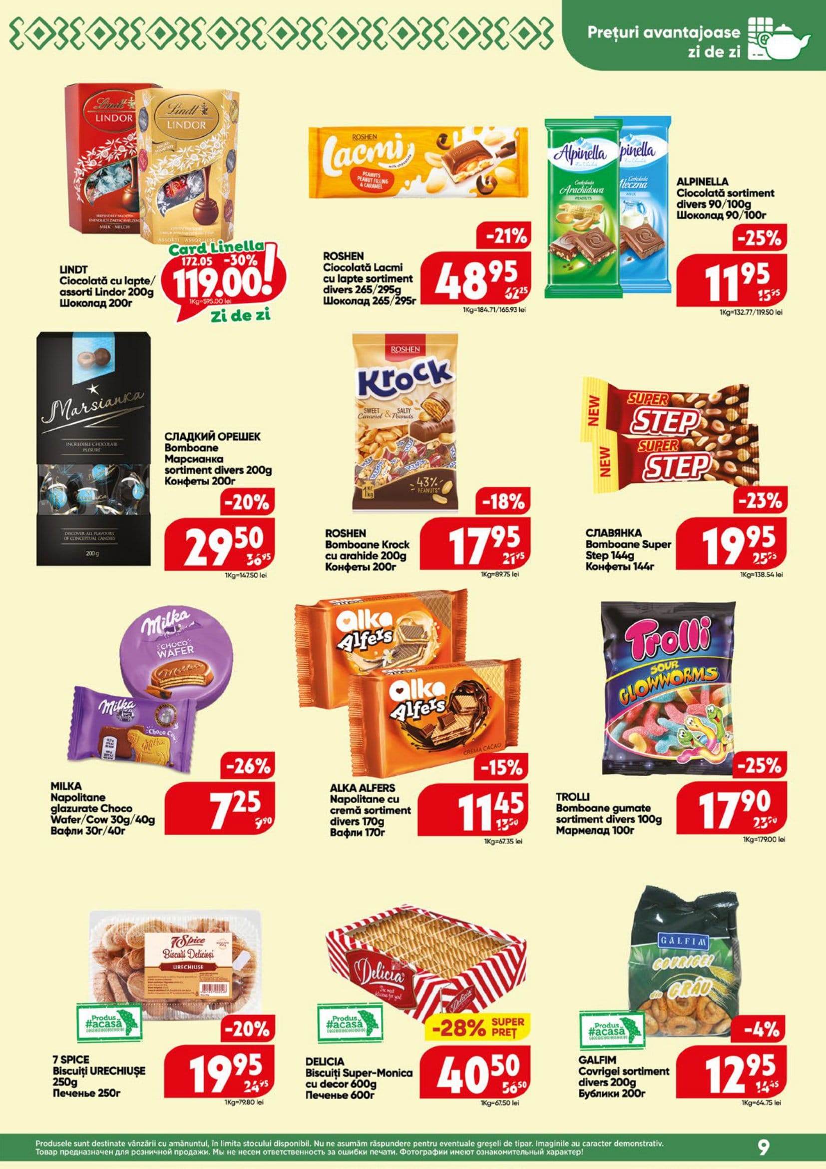 Linella: Sales catalog - 03 - 17 August 2023 | Discounts Moldova | Mooldo