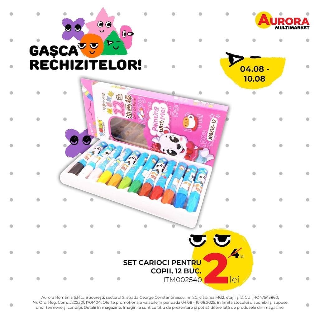 Aurora Multimarket | Ofertele curente: 04 - 10 august 2025 | Mooldo