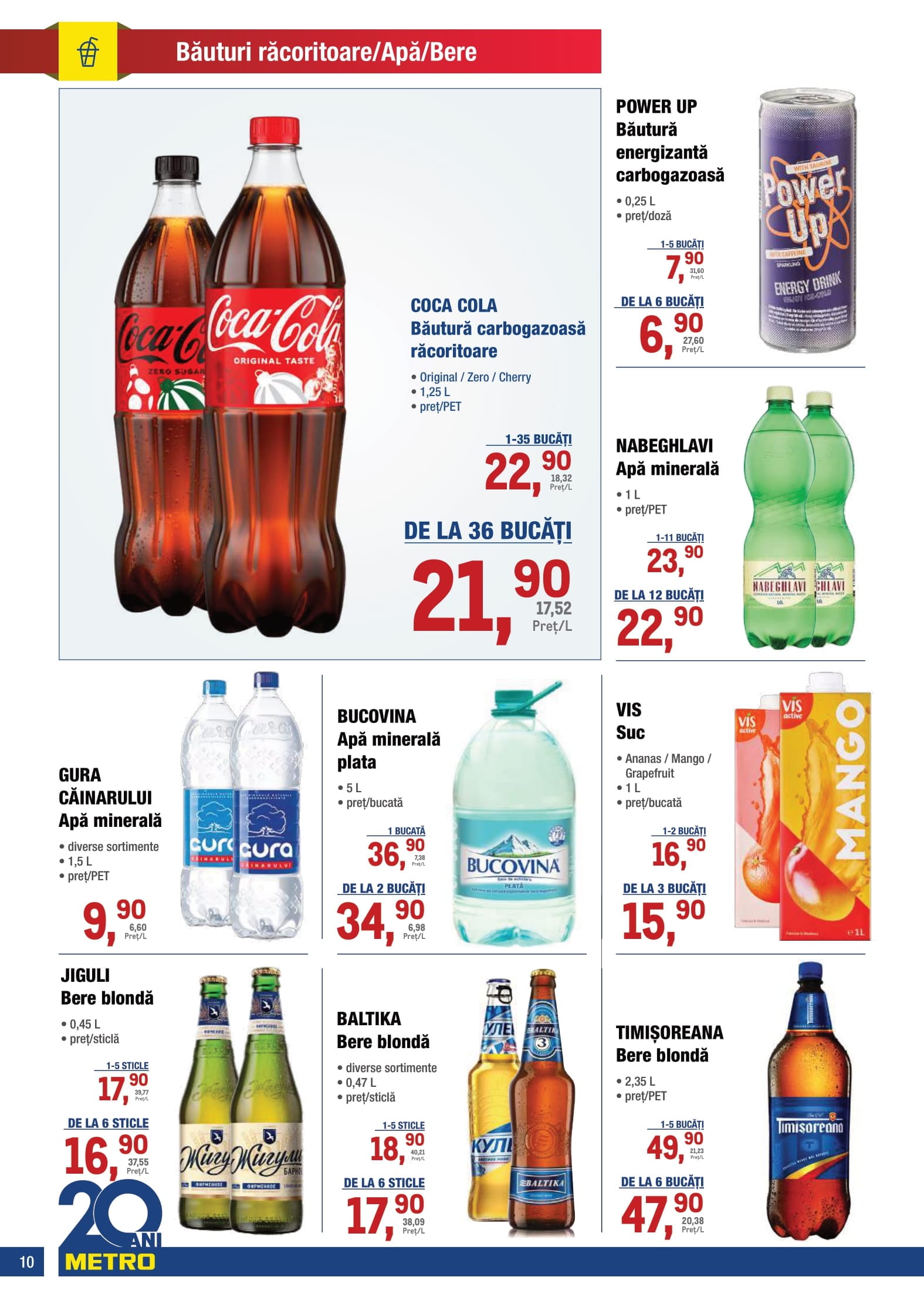 Metro | Catalogul cu produse alimentare: 09 - 22 ianuarie 2025 | Mooldo