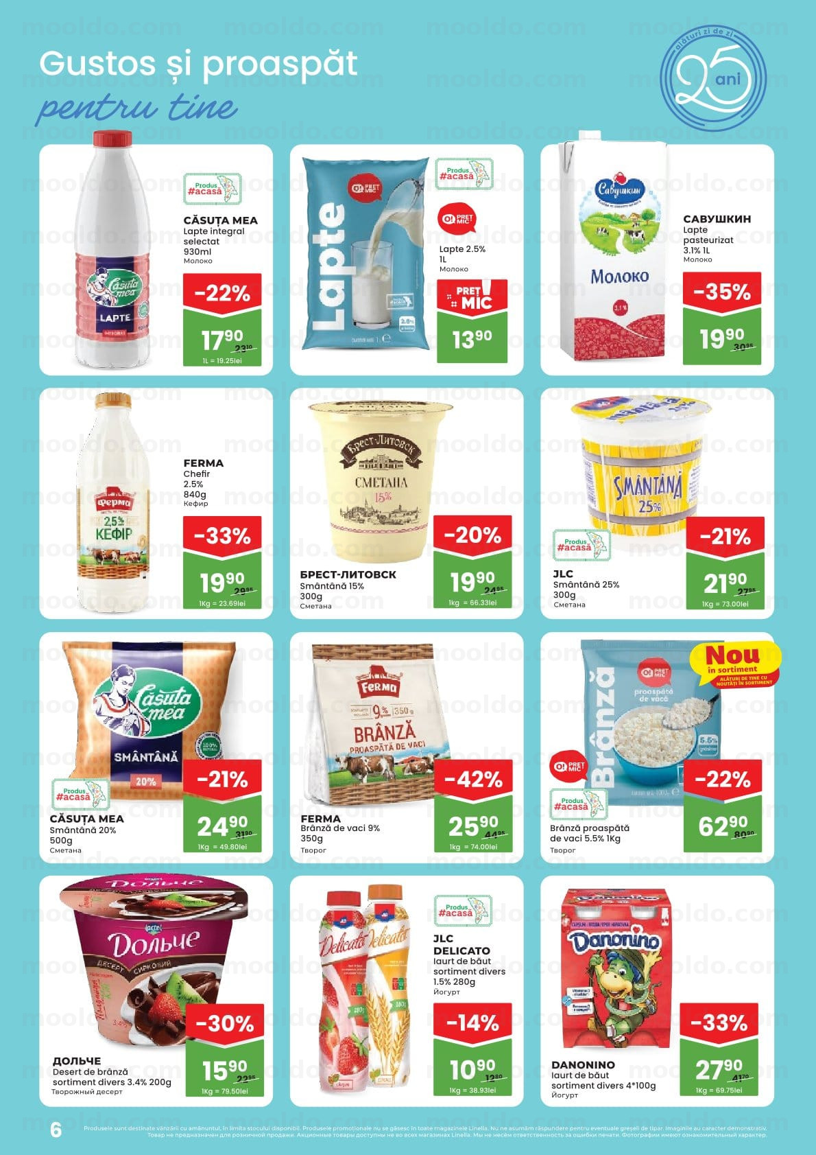 Linella | Catalogul cu reduceri: 09 - 22 aprilie 2026 | Mooldo