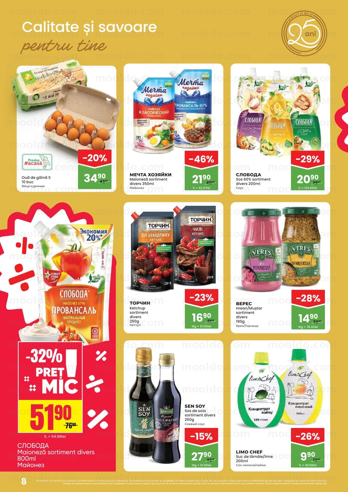 Linella | Catalogul cu reduceri: 09 - 22 aprilie 2026 | Mooldo