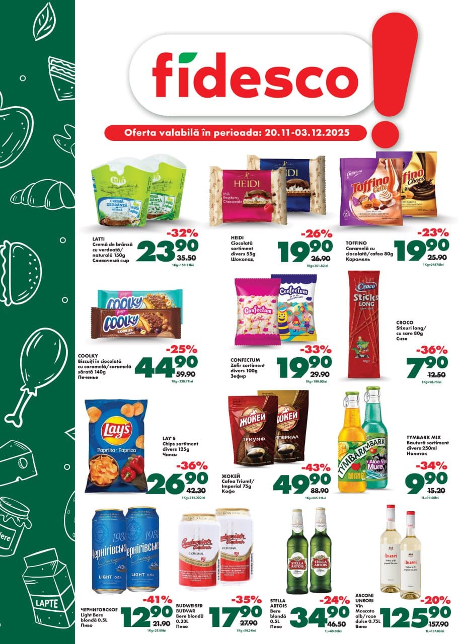 Fidesco | Sales catalog: 20 November - 03 December 2025 | Mooldo