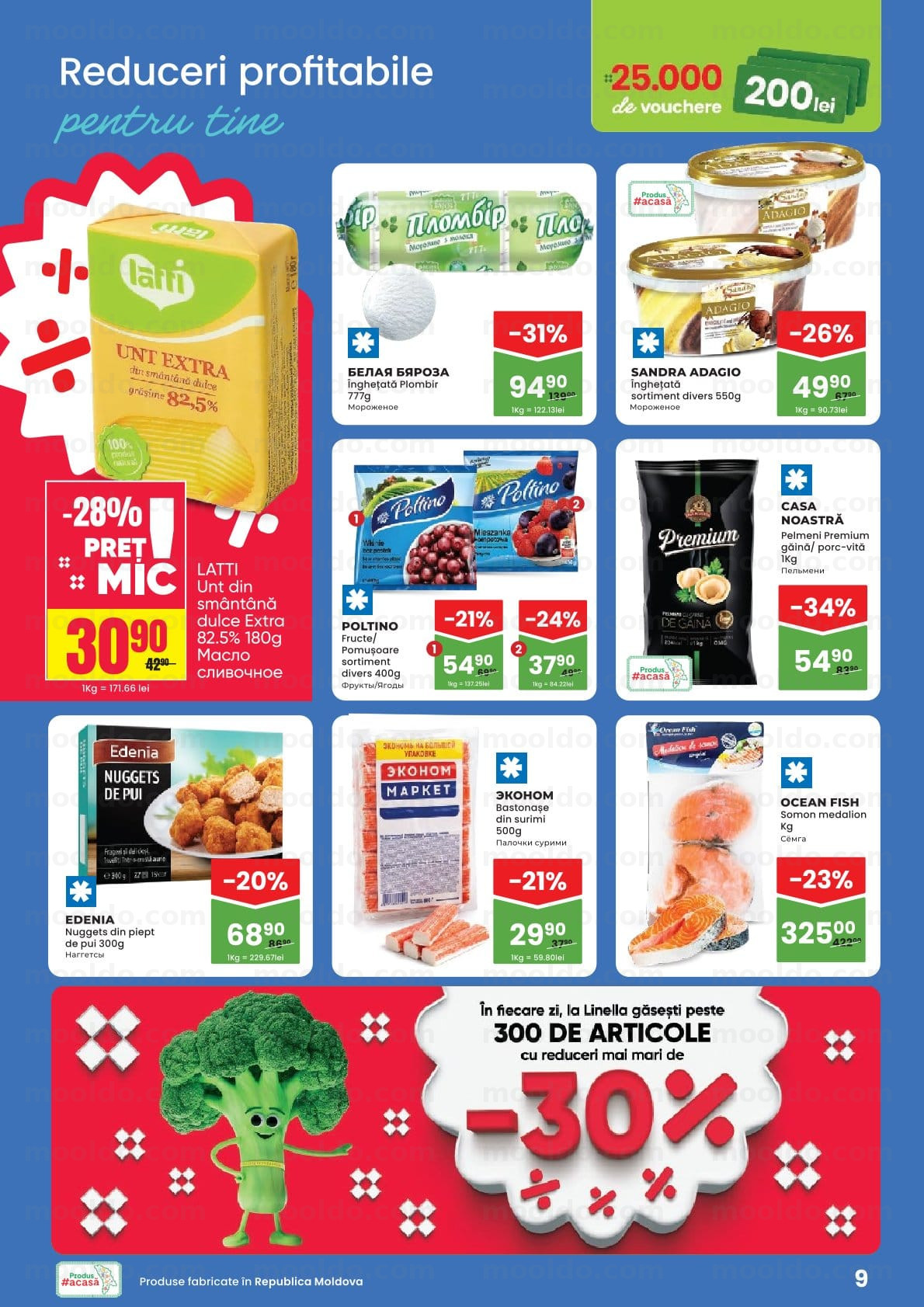 Linella | Catalogul cu reduceri: 09 - 22 aprilie 2026 | Mooldo