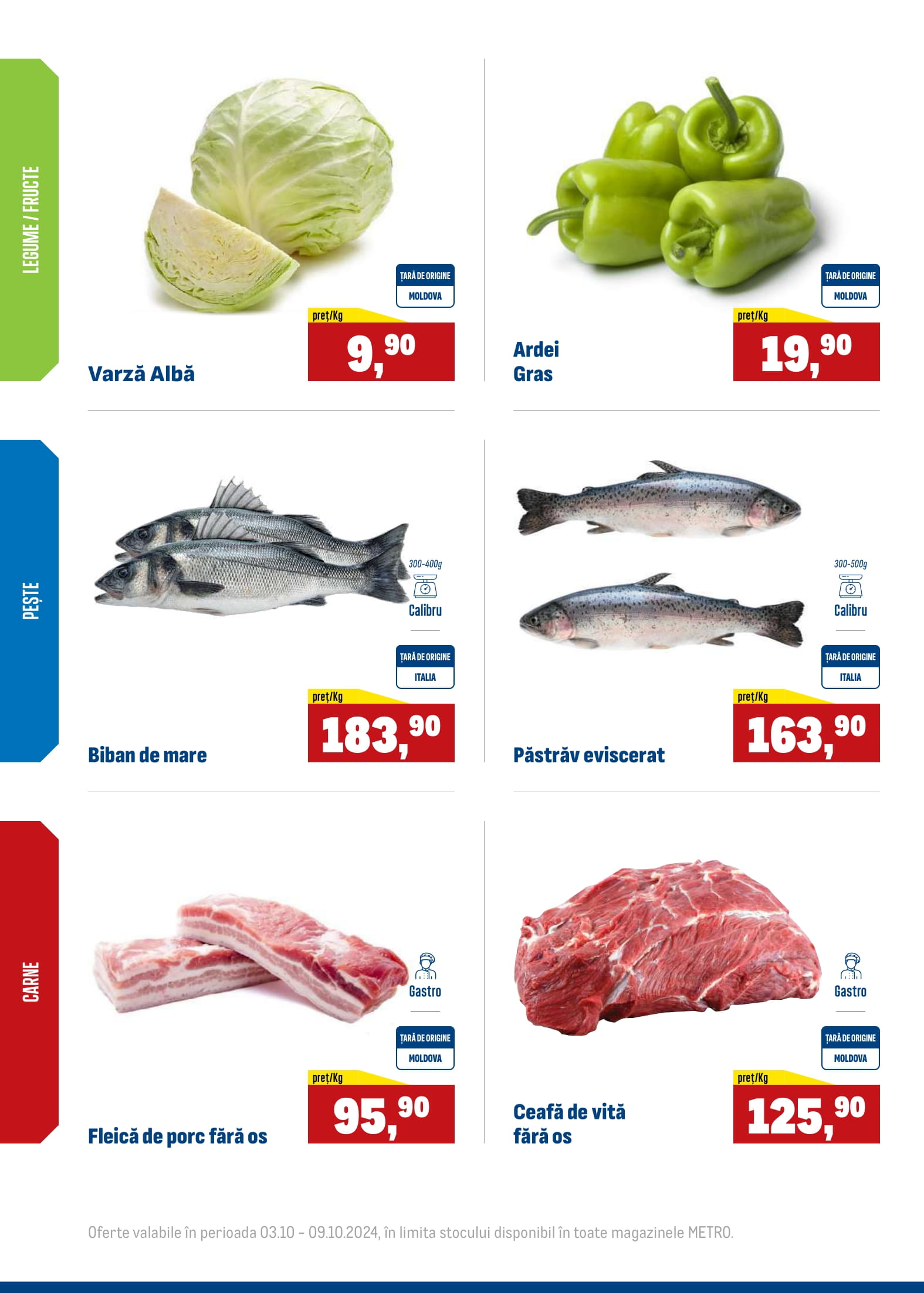 Metro catalog cu reduceri - 03 - 10 octombrie 2024