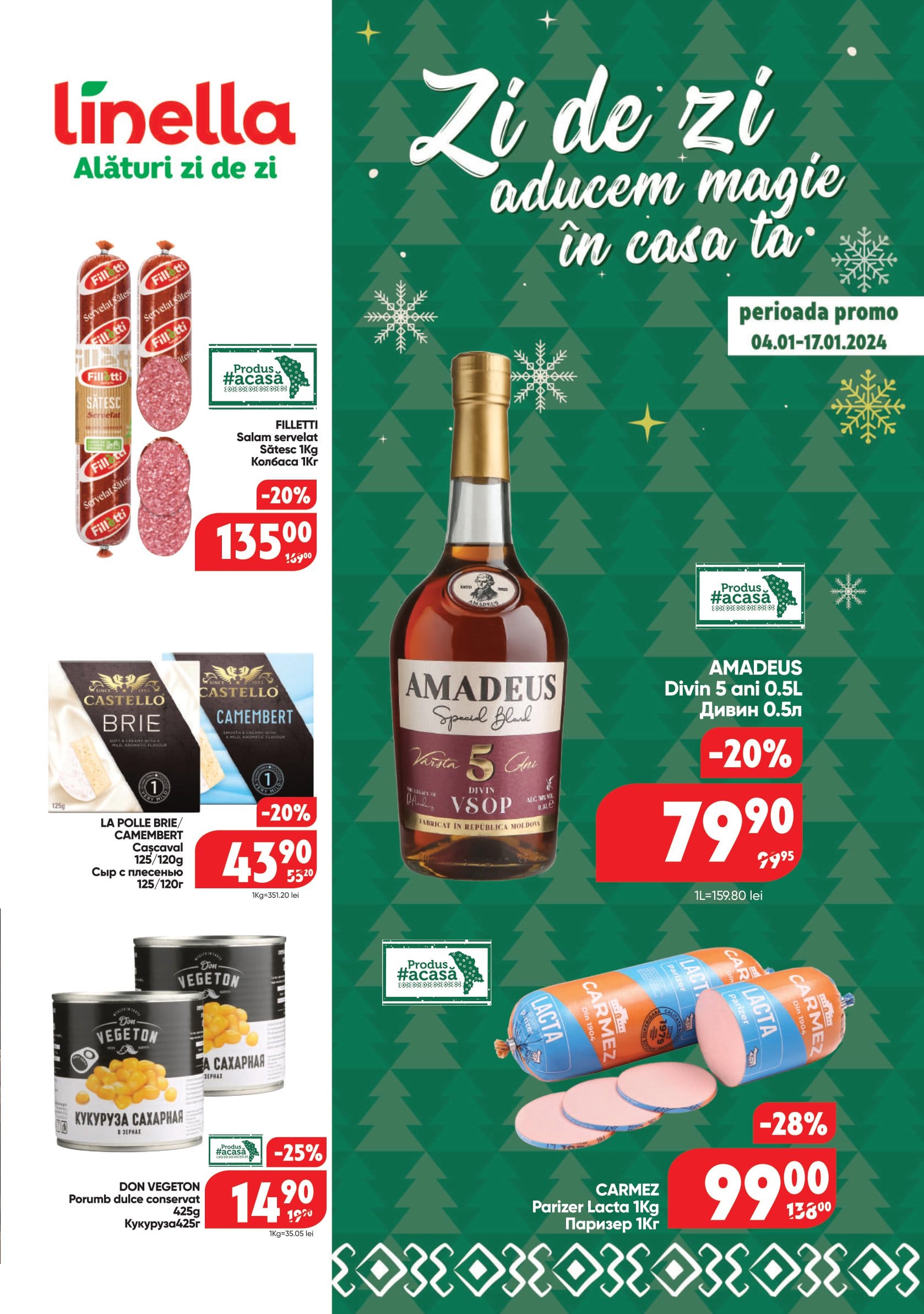 Linella: Catalogul cu reduceri - 04 - 18 ianuarie 2024 | Reduceri ...