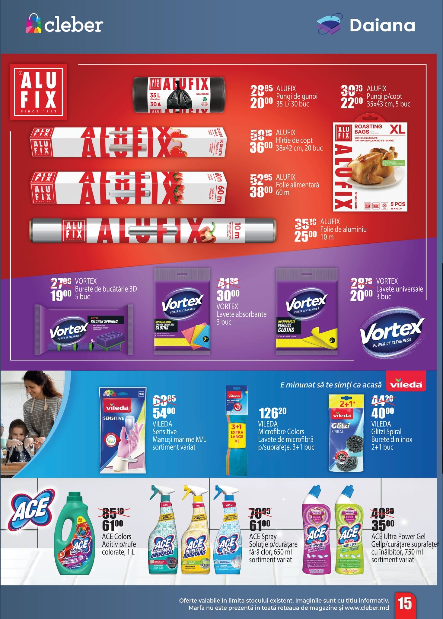Cleber.md catalog cu reduceri - 01 august - 15 septembrie 2025