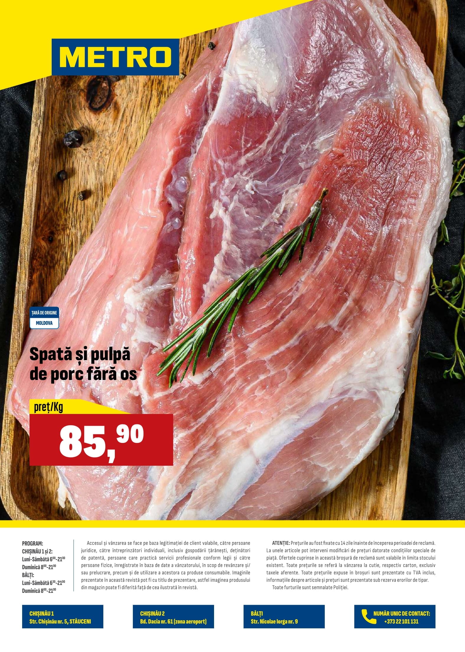 Metro catalog cu reduceri - 26 decembrie - 01 ianuarie 2025