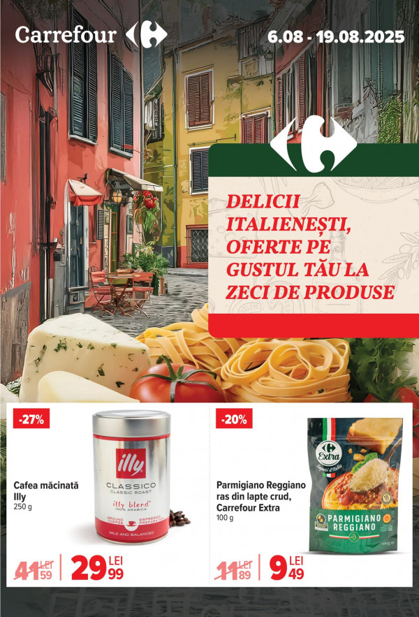 Carrefour: Catalogul cu reduceri - 06 - 19 august 2025 | Reduceri României | Mooldo