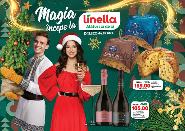 Linella catalog cu reduceri - 13 decembrie - 15 ianuarie 2024