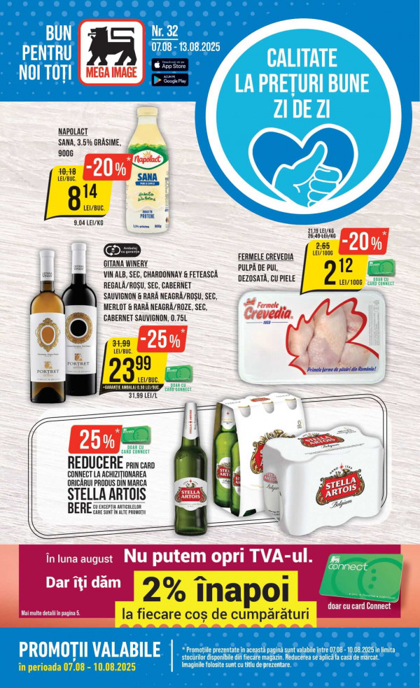 Catalog Mega Image: Reduceri și Oferte Săptămânale | Mooldo