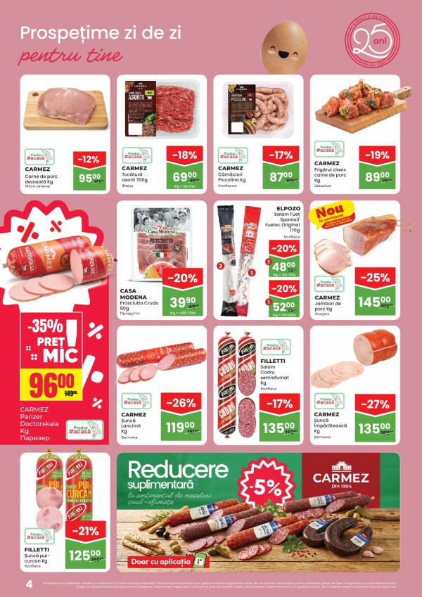 Linella | Catalogul cu reduceri: 09 - 22 aprilie 2026 | Mooldo