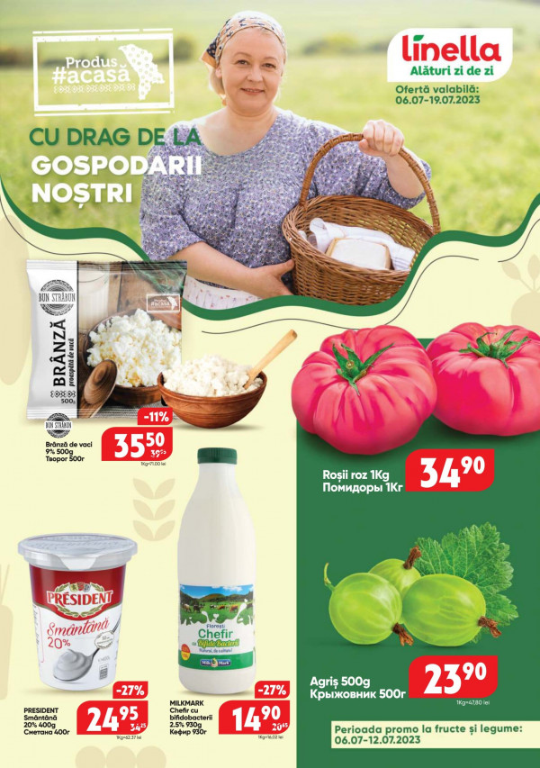 Linella catalog cu reduceri - 06 - 20 July 2023