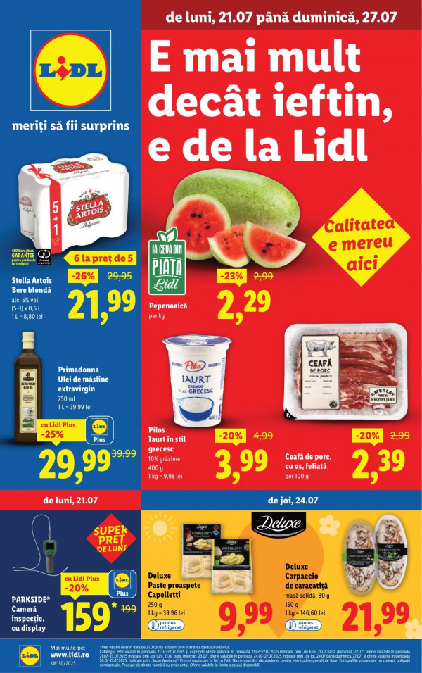 Catalog Lidl: Reduceri și Oferte Săptămânale | Bucharest, Cluj-Napoca ...