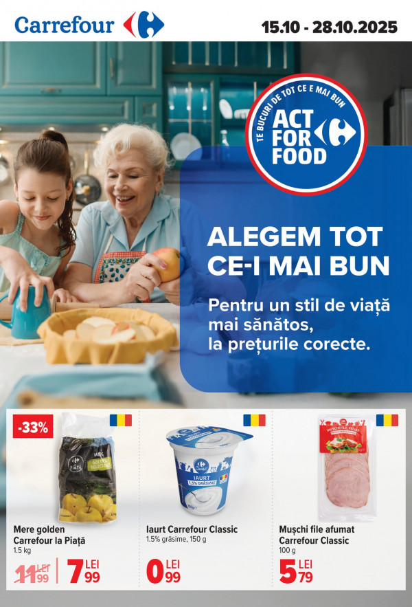 Catalog Carrefour: Reduceri și Oferte Săptămânale | Mooldo
