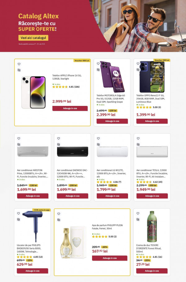 Catalog Altex: Reduceri și Oferte Săptămânale | Mooldo