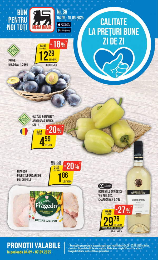 Catalog Mega Image: Reduceri și Oferte Săptămânale | Mooldo