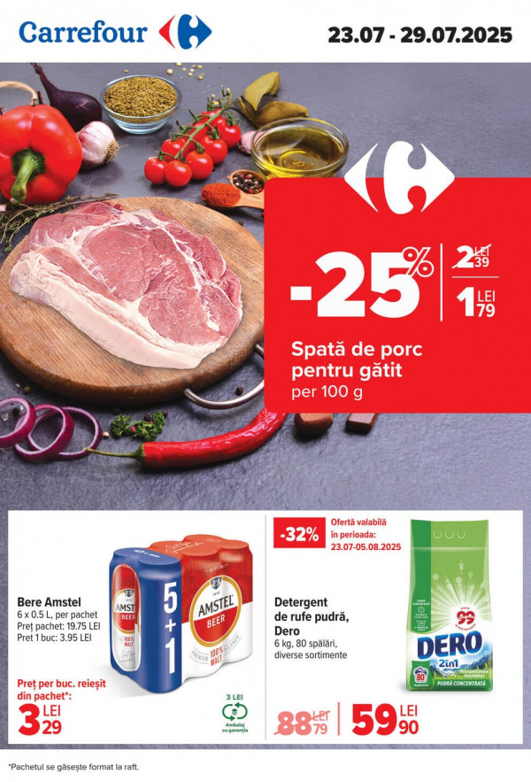 Carrefour | Catalogul cu reduceri: 23 - 29 iulie 2025 | Mooldo