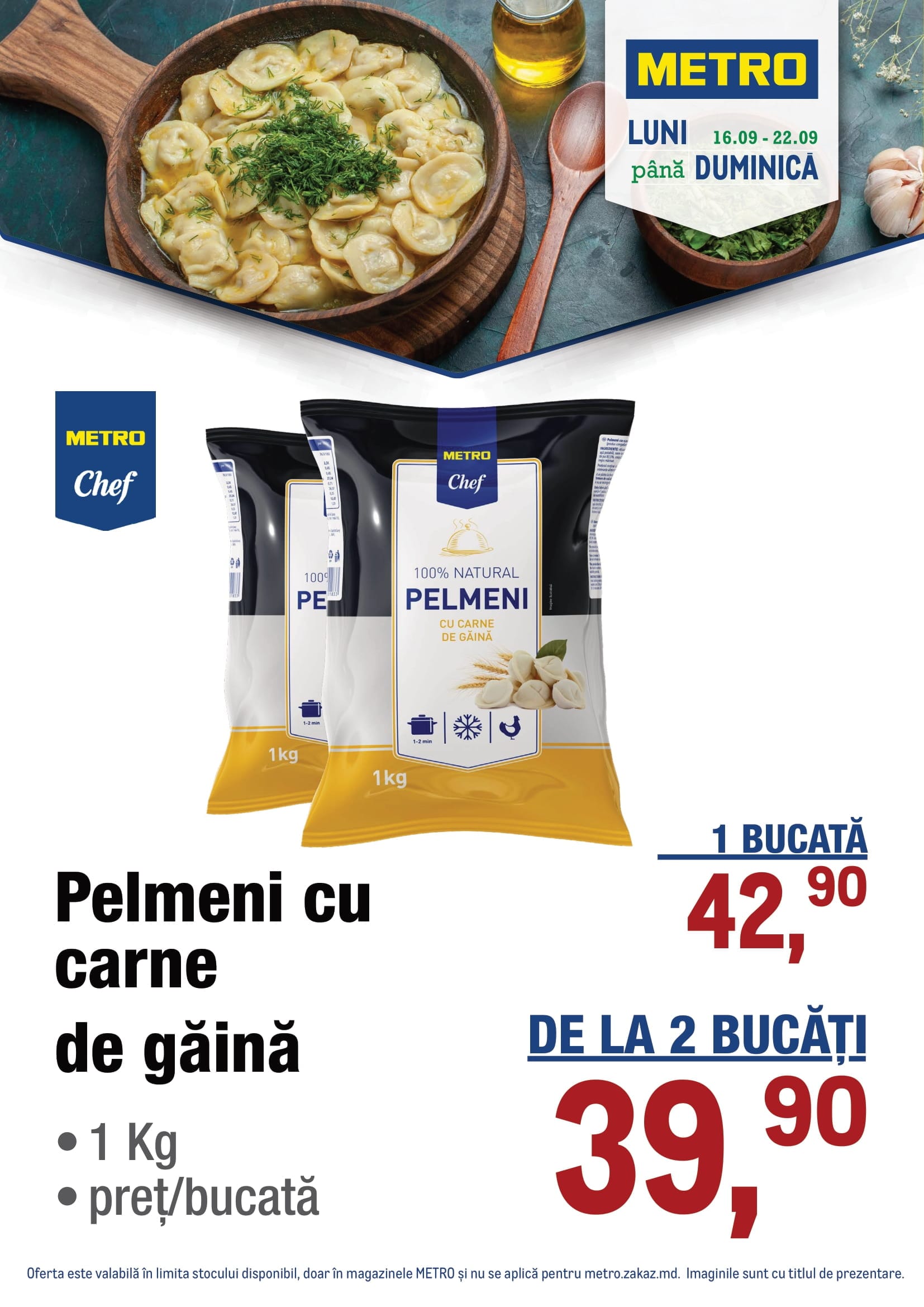 Metro | Maratonul ofertelor: 16 - 23 septembrie 2024 | Mooldo